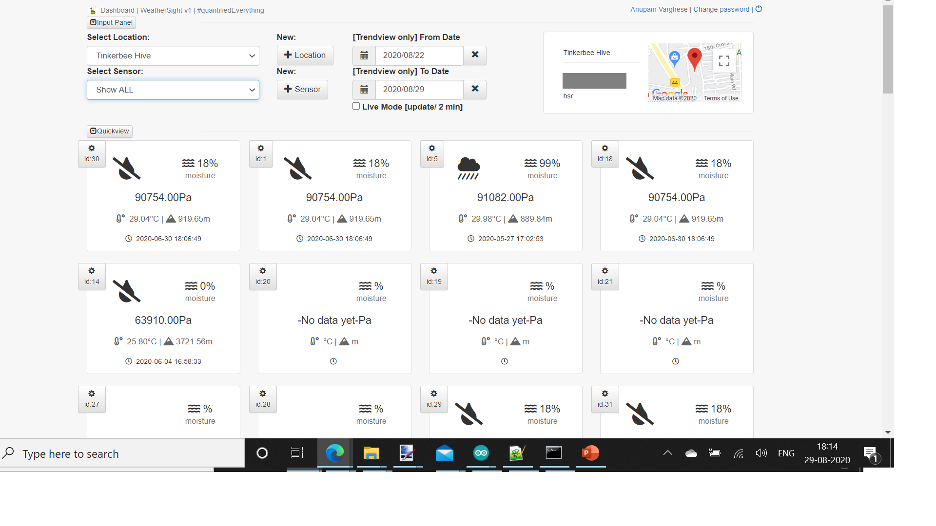WeatherBee – Tinkerbee Innovations